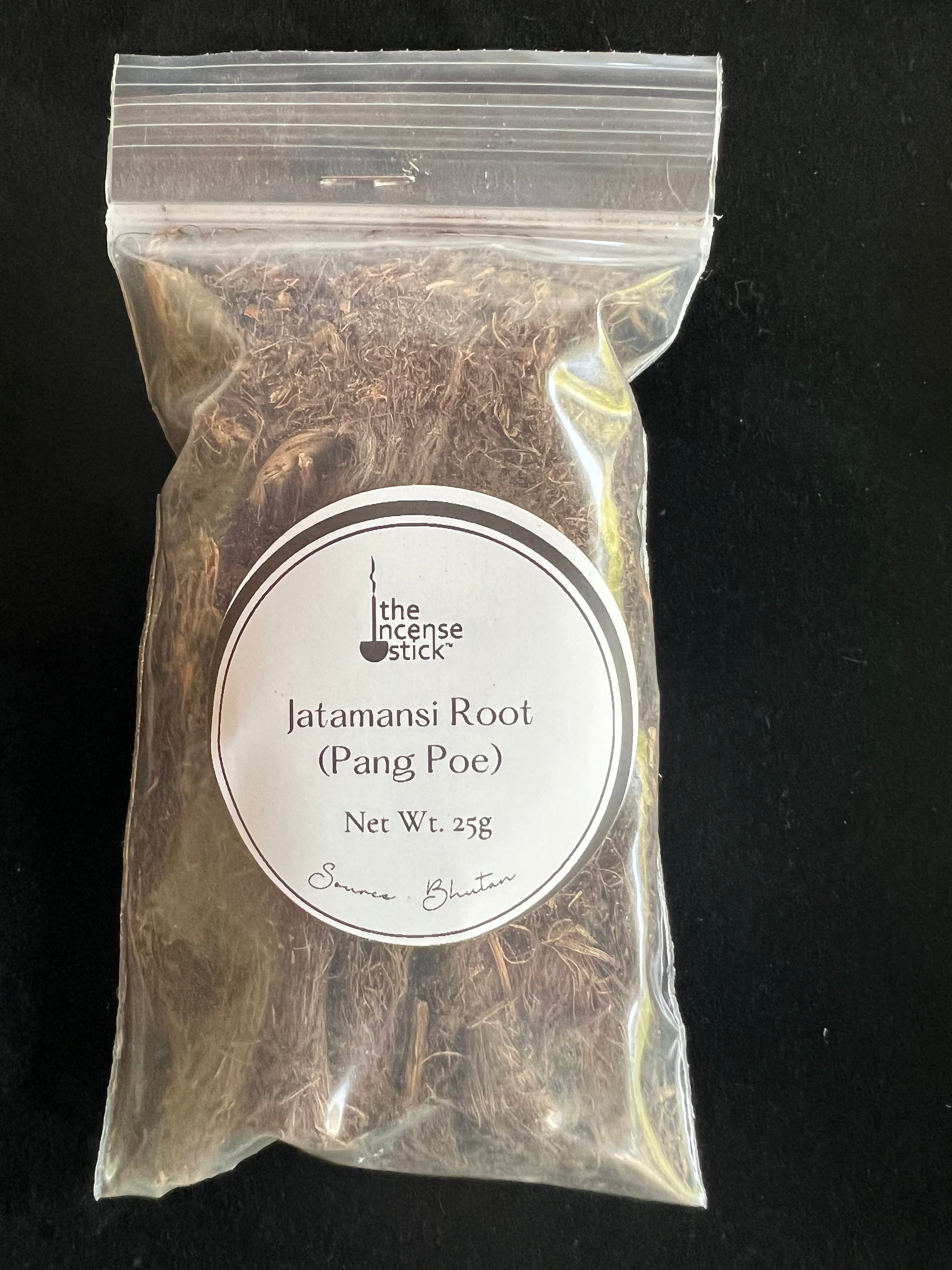Jatamansi (Pang Poe) Root Incense | Himalayan Incense | 25 grams | Nar ...