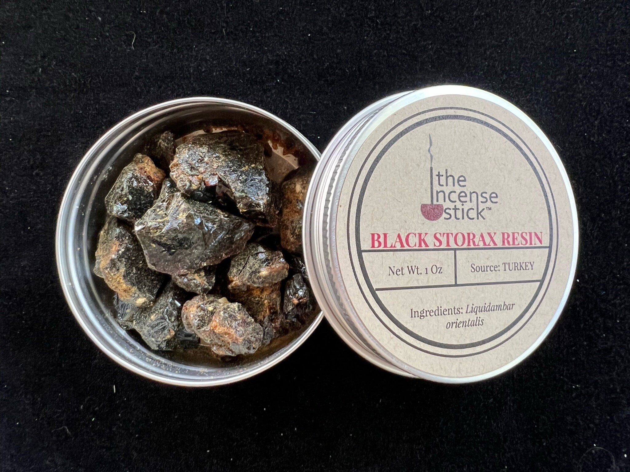 Black Storax Resin | 1 ounce | Natural Tree Resin | Turkey | Liquidamb ...